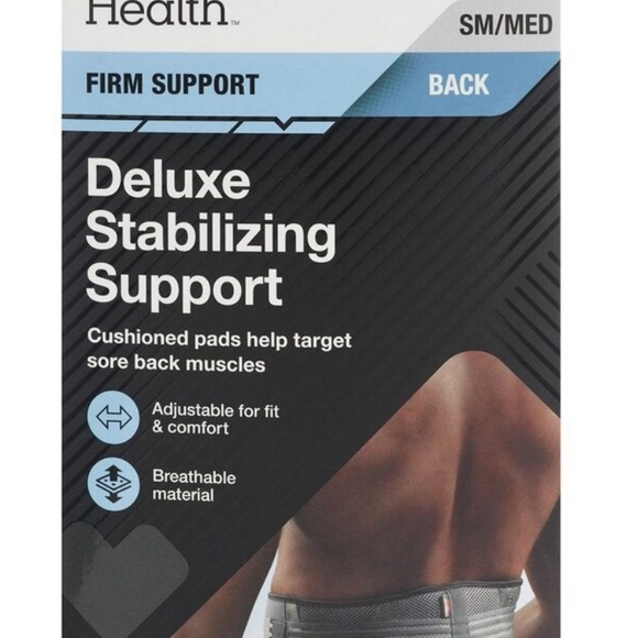 CVS | Other | Cvs Deluxe Stabilizing Back Support | Poshmark